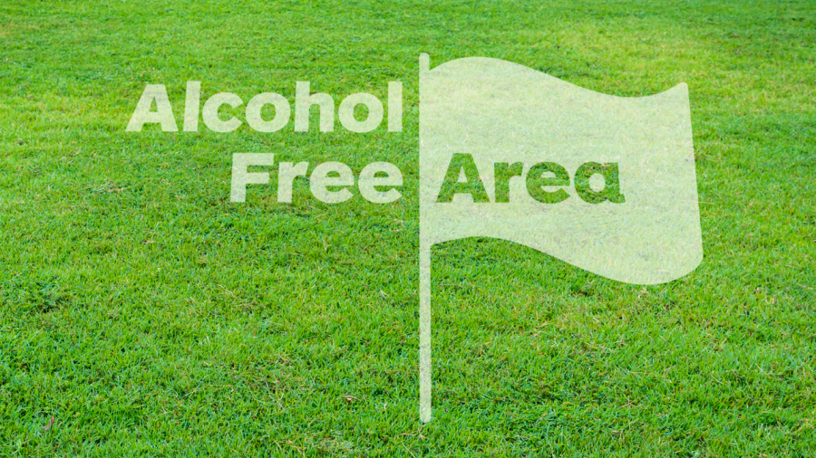 Alcohol Resources — Alcohol free area stencils - large
